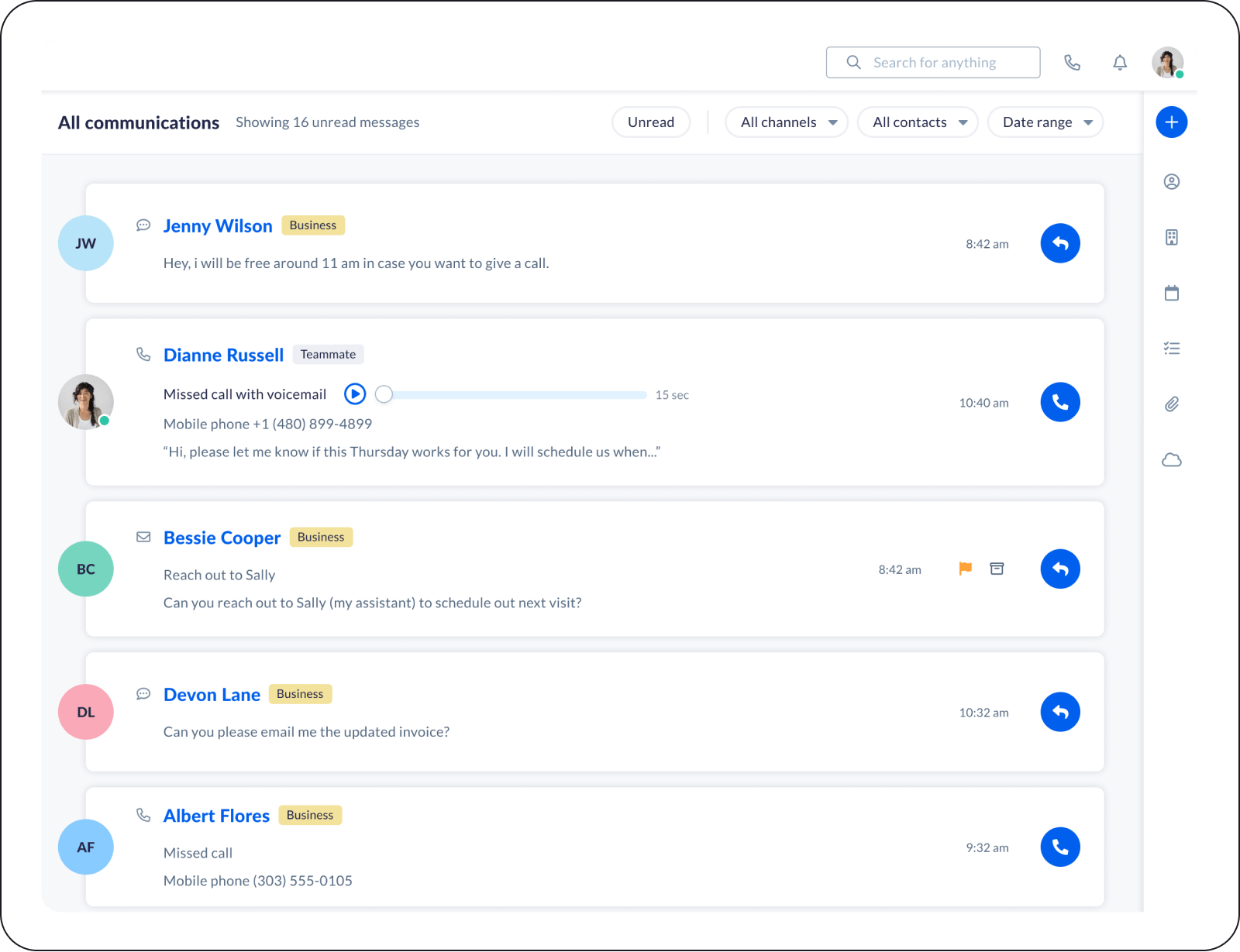 Best App for Business Calls, Texts, & Meetings - NextivaONE